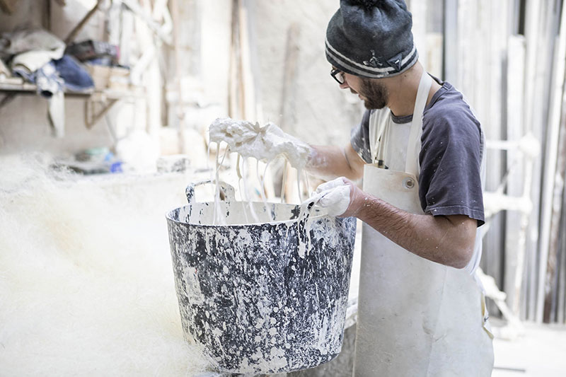 Le métier de staffeur ornemaniste · Rouveure Marquez