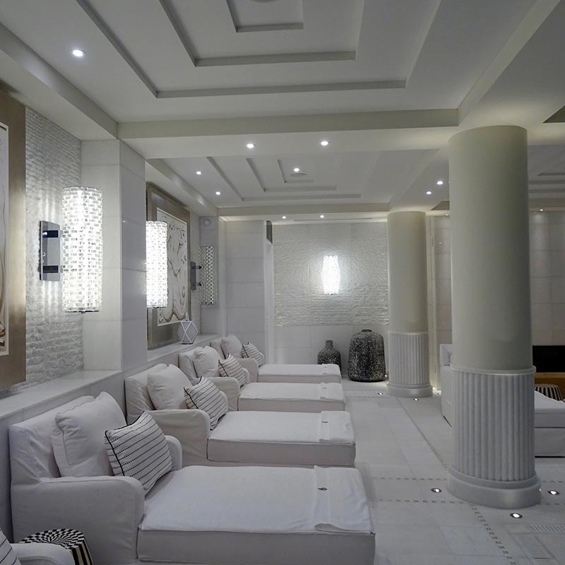 Modern Column Treatment Interiors