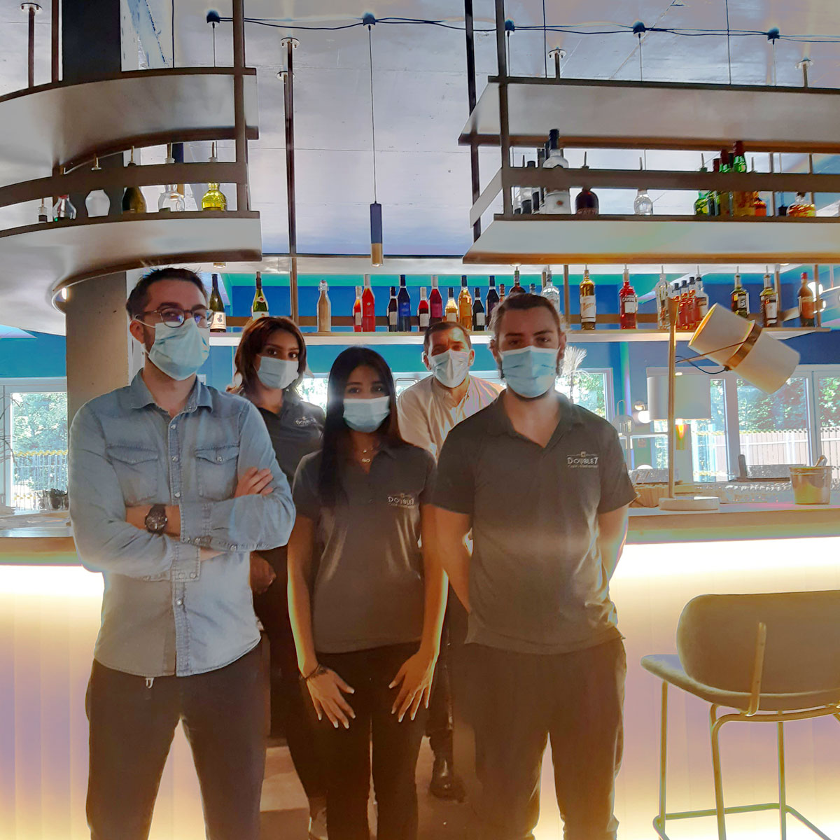 Le nouveau restaurant Double 7 à Dardilly · Rouveure Marquez