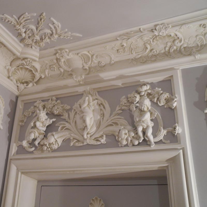 Les décorations en staff #2 : les frises murales · Rouveure Marquez